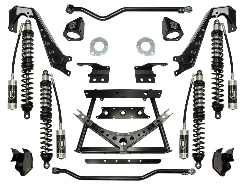 ICON 07-18 JEEP JK 1.75-3" STAGE 2 COILOVER CONVERSION SYSTEM W/ 2.0 V ...