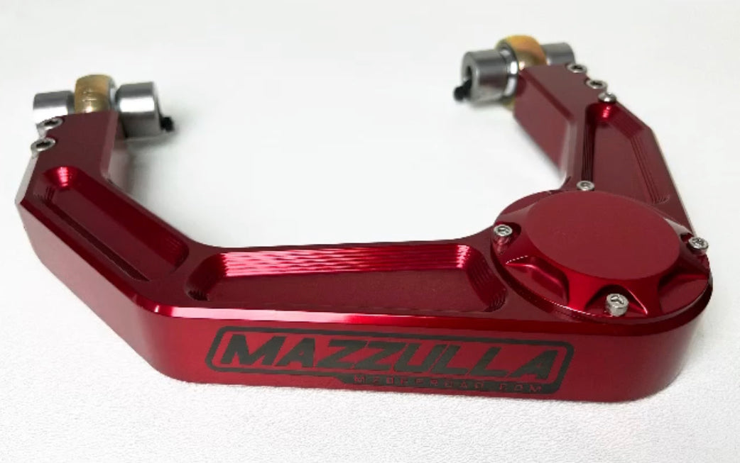 MAZZULLA BILLET UPPER CONTROL ARMS RED 2003+ TOYOTA 4RUNNER / MZS-T1-2 ...