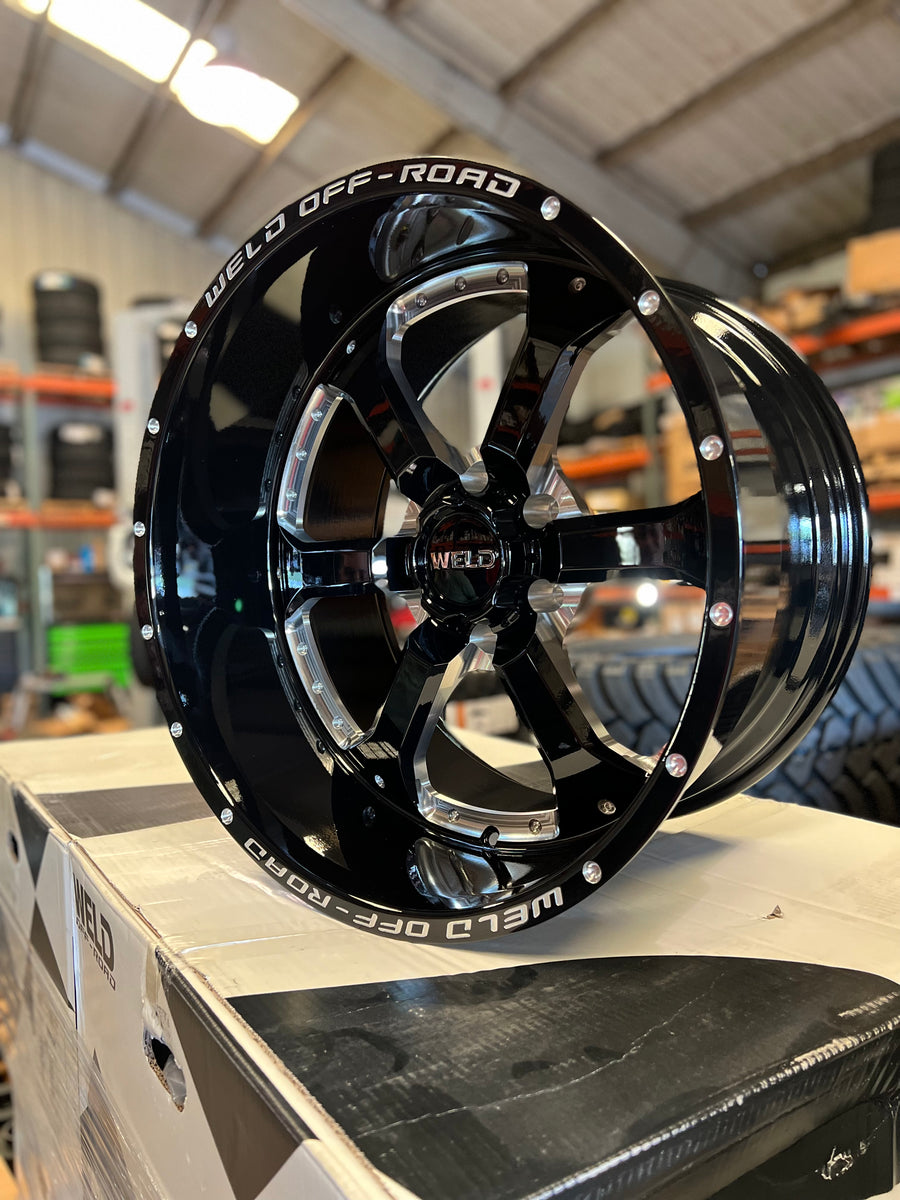 WELD RACING GRANADA SIX 20X12 6LUG set of 4 – Top Notch Automotive Inc.